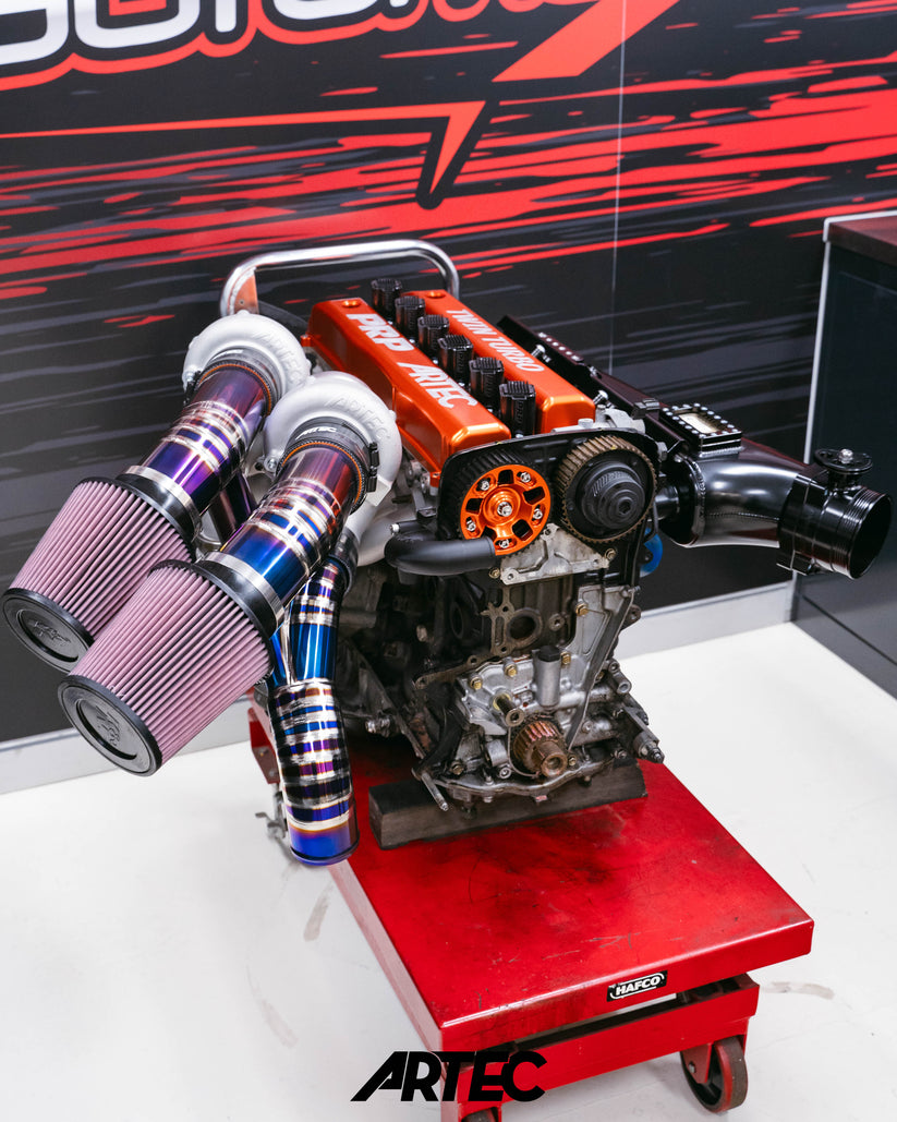 ARTEC Twin Turbo Kit for Toyota 2JZ-GTE – ARTEC Performance